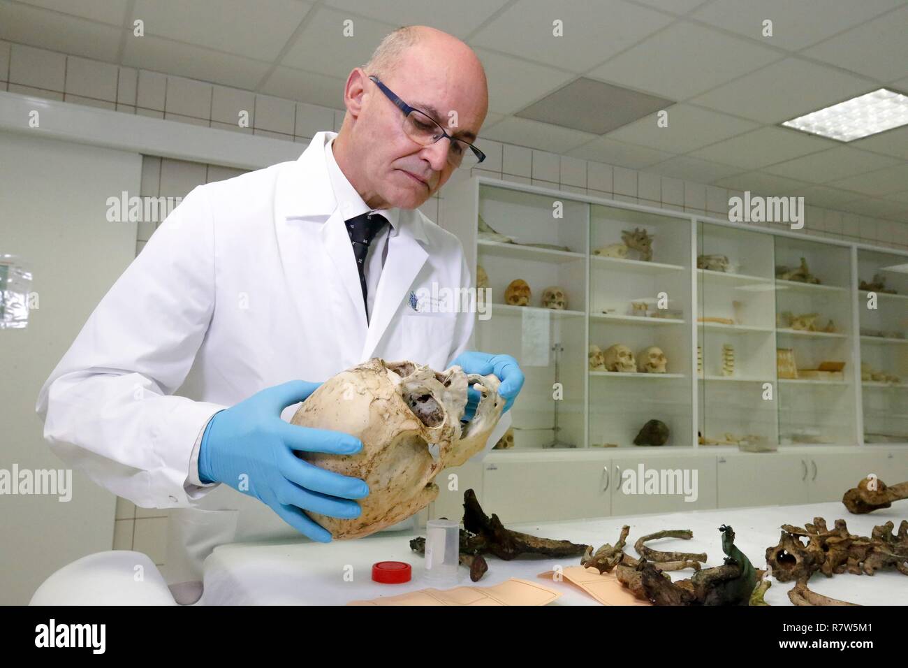 France, Val d'Oise, Pontoise, Criminal Investigation Institute of the ...