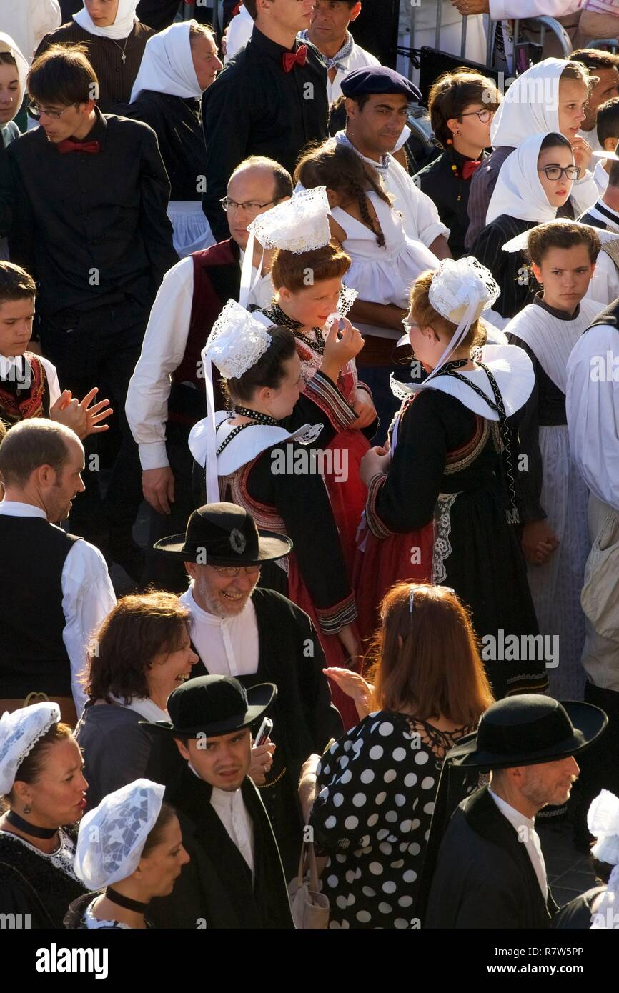 France, Morbihan, Lorient, interceltic festival, Celtic music festival ...