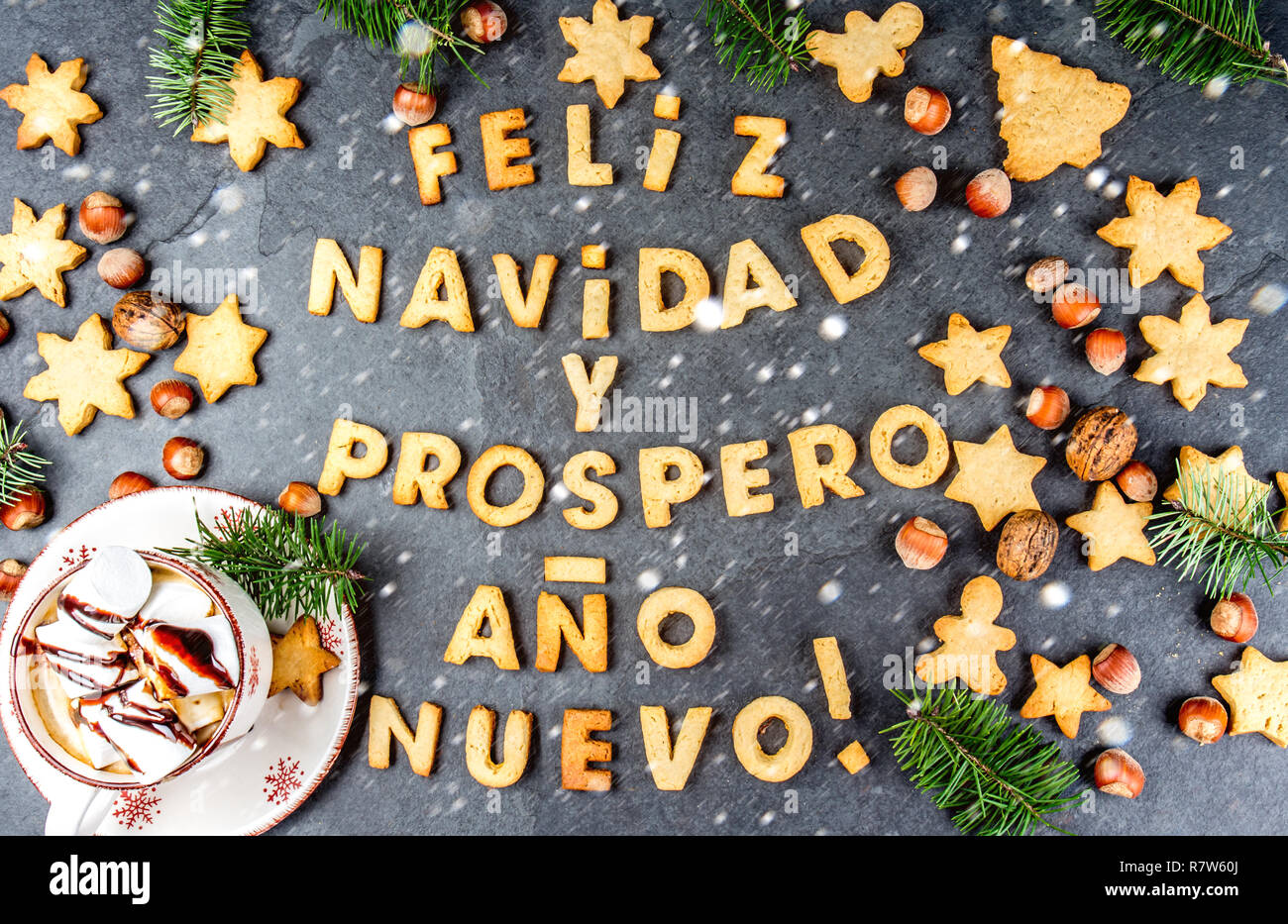 Imagenes De Navidad En Espanol Feliz Navidad Y Prospero Ano Nuevo,