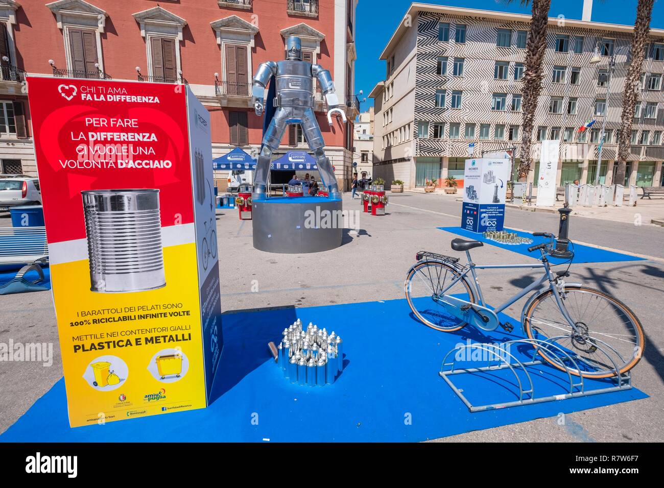 Italy recycling hi-res stock photography and images - Alamy