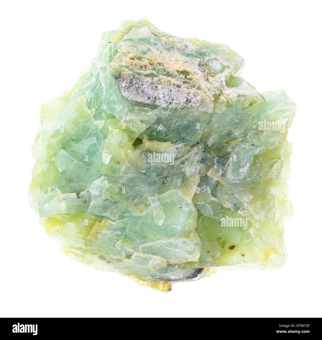 macro photography of natural mineral from geological collection - rough ...