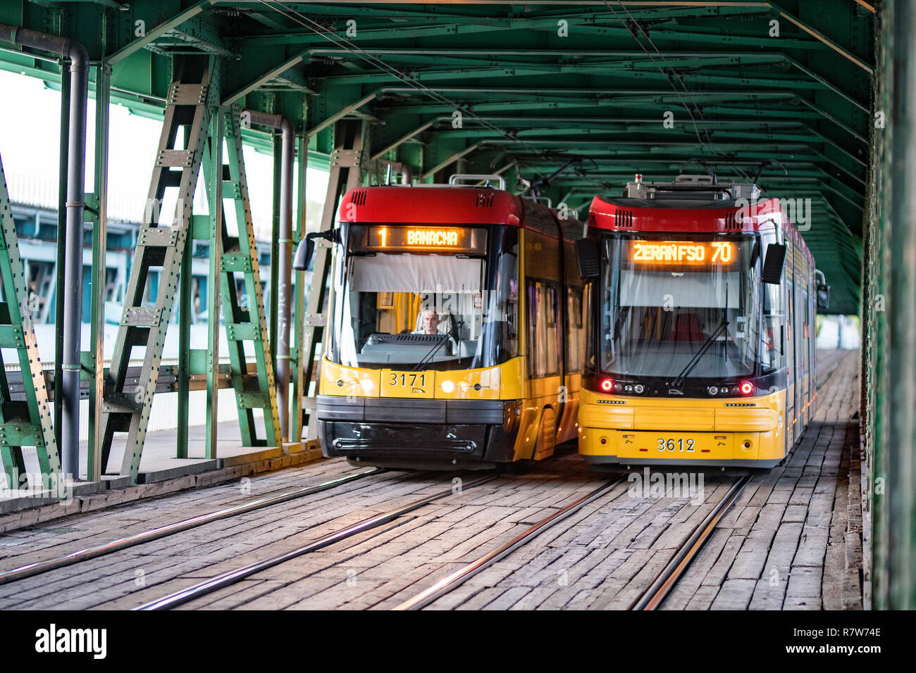Tram trams station people crossing hi-res stock photography and images ...