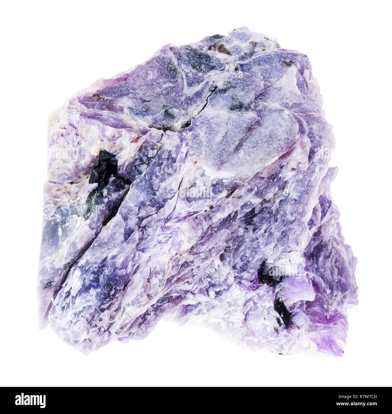 macro photography of natural mineral from geological collection - rough ...