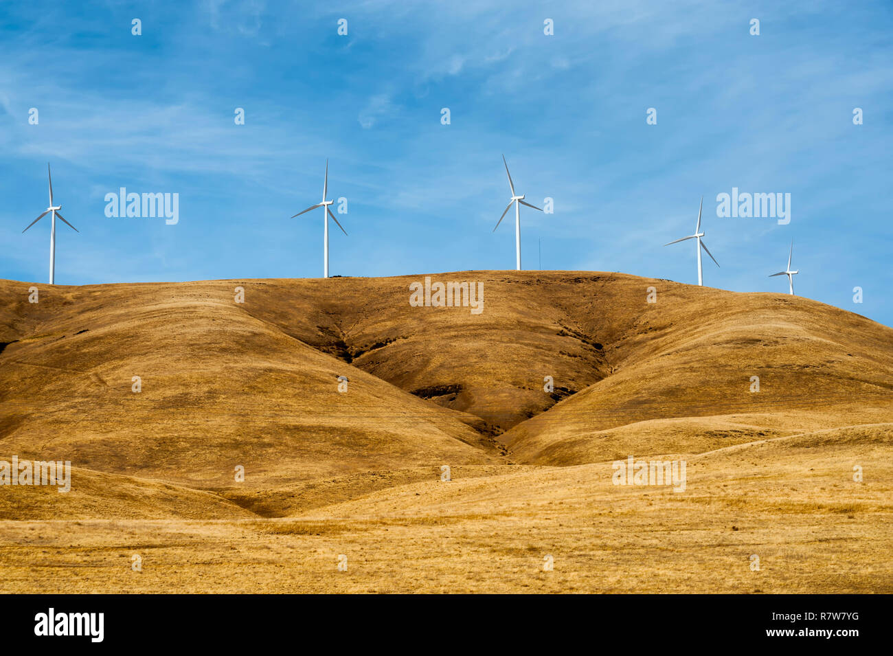 Wind turbines at the Windy Point/Windy flats project in Goldendale ...