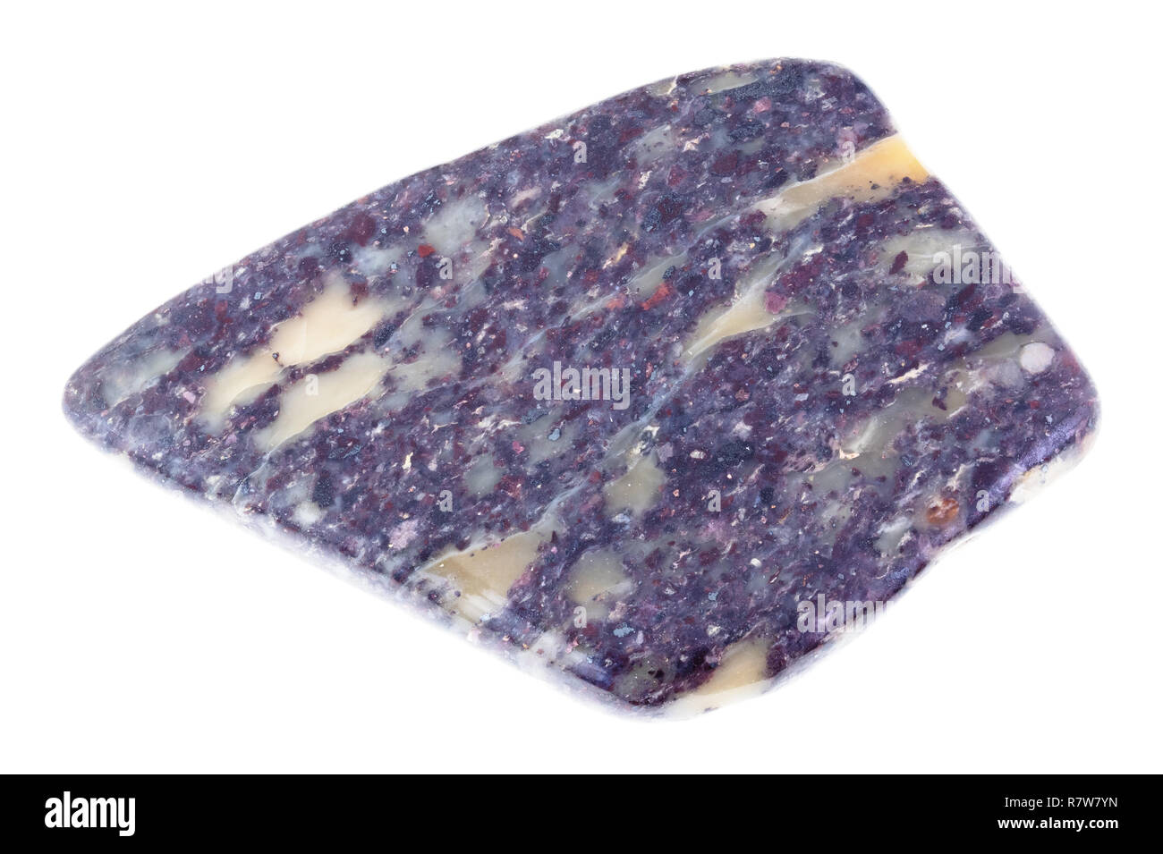 macro photography of natural mineral from geological collection ...