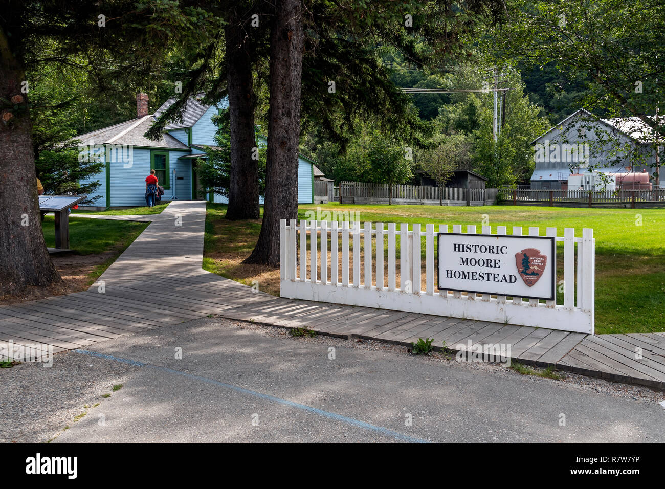 Historic Moore Homestead, Skagway, Alaska, Klondike Gold Rush National ...