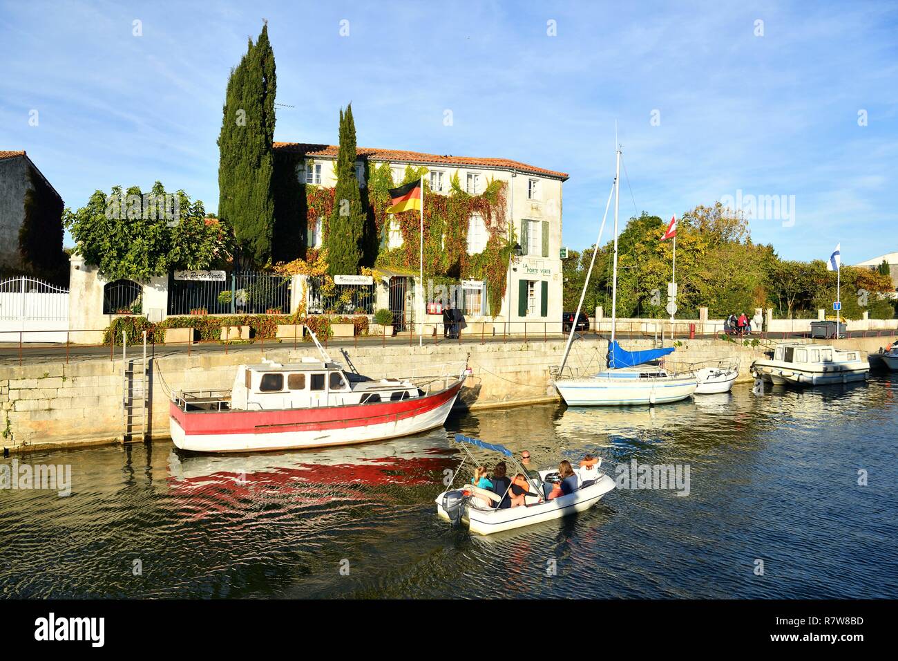France, Charente Maritime, Interregional Park of the Marais Poitevin ...