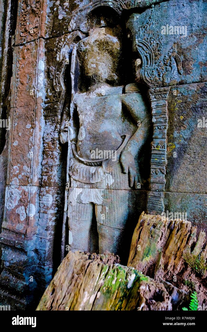 Cambodia, Preah Vihear province, temple complex of Koh Ker, dated 9 to ...
