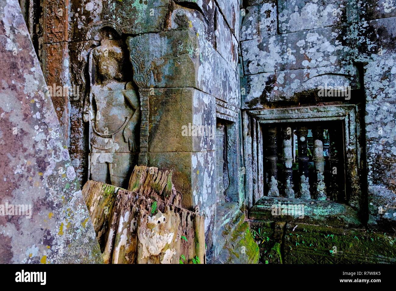 Cambodia, Preah Vihear province, temple complex of Koh Ker, dated 9 to ...