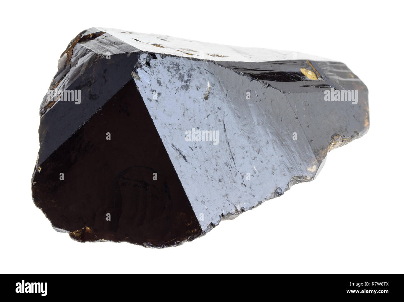 macro photography of natural mineral from geological collection - raw ...