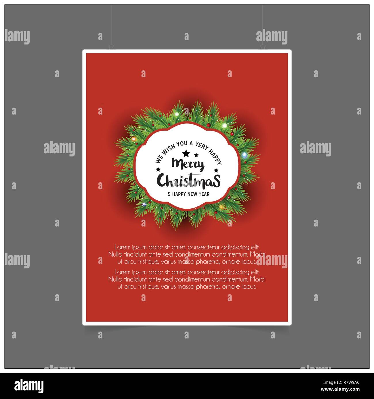 Merry christmas label Stock Vector Images - Alamy