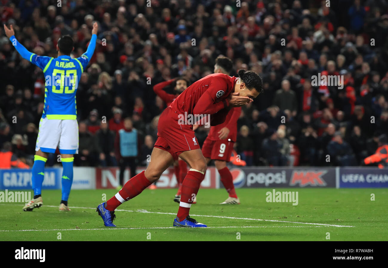 Virgil Van Dijk Champions League High Resolution Stock Photography and ...
