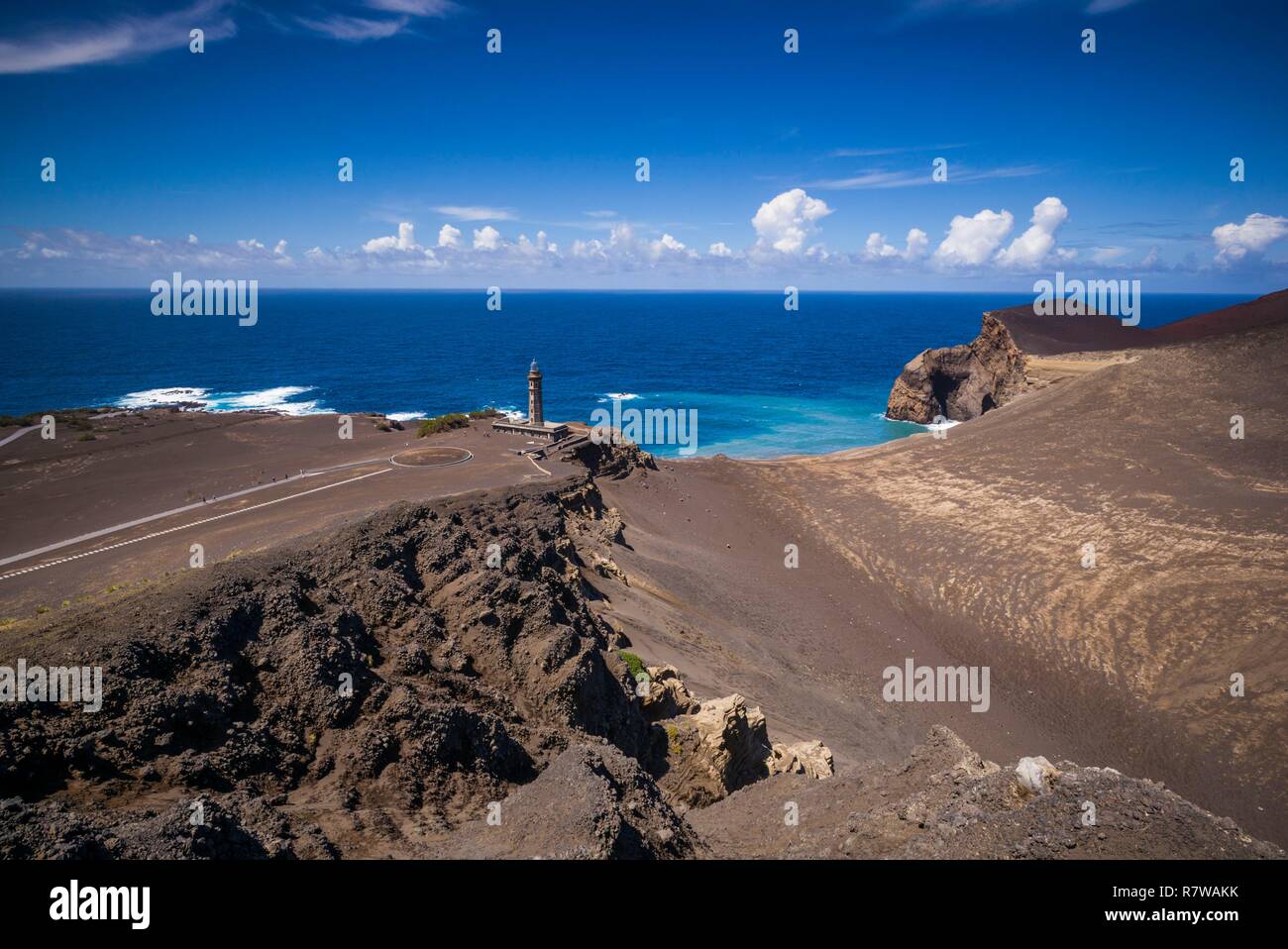 Portugal, Azores, Faial Island, Capelinhos, Capelinhos Volcanic ...