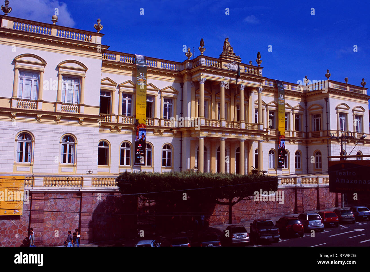 Brazil: The parliament house in Manaus Stock Photo - Alamy