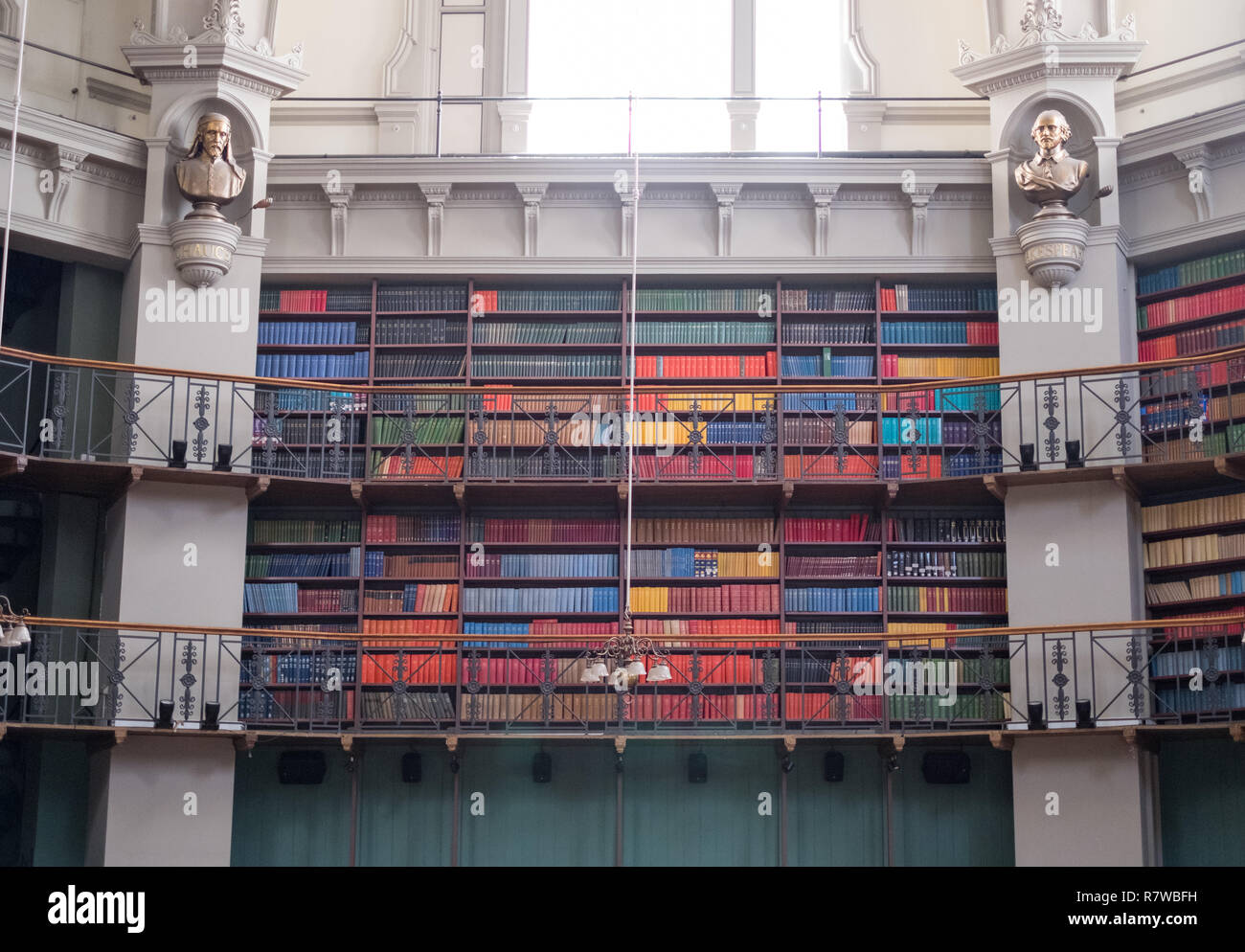 Interior of the historic Octagon Library at Queen Mary, University of ...