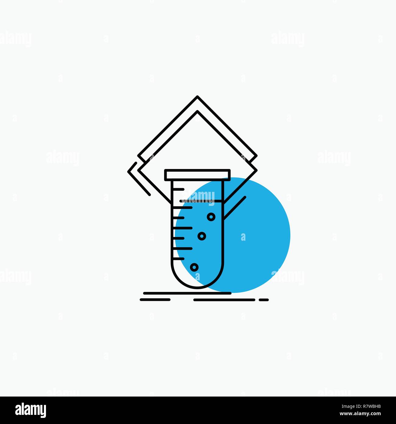 Test sample microscope Stock Vector Images - Alamy