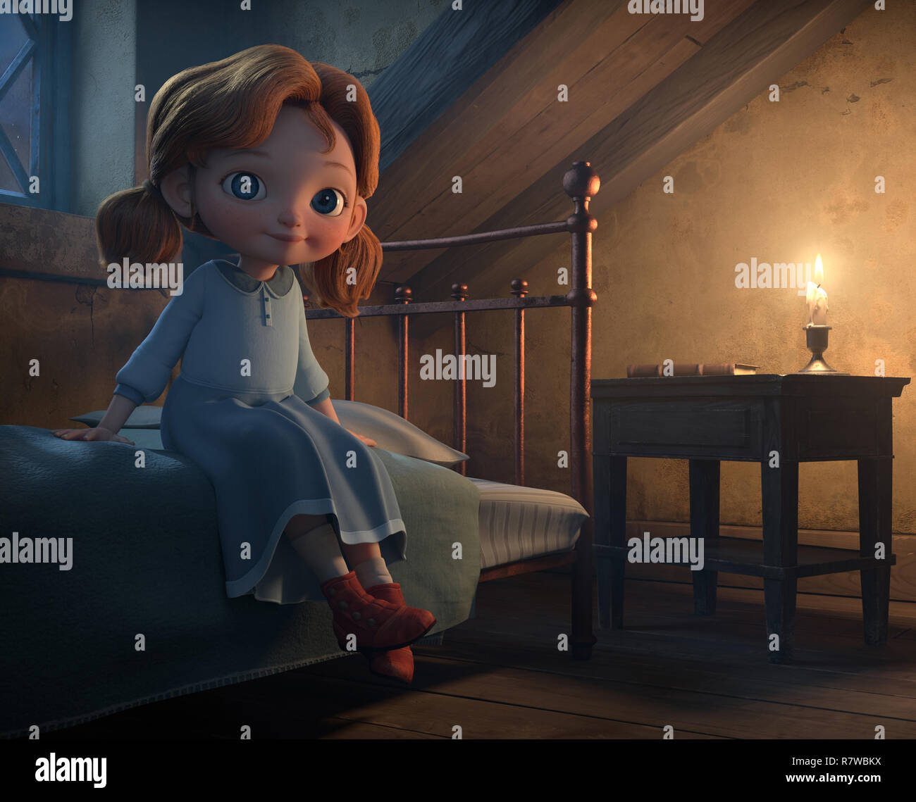 ANGELA'S CHRISTMAS, Angela (voice: Lucy O'Connell), 2017. © Netflix ...
