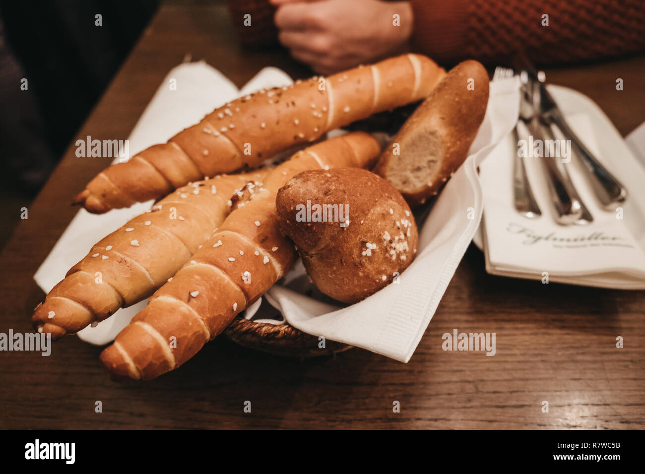 Vienna rolls hi-res stock photography and images - Alamy