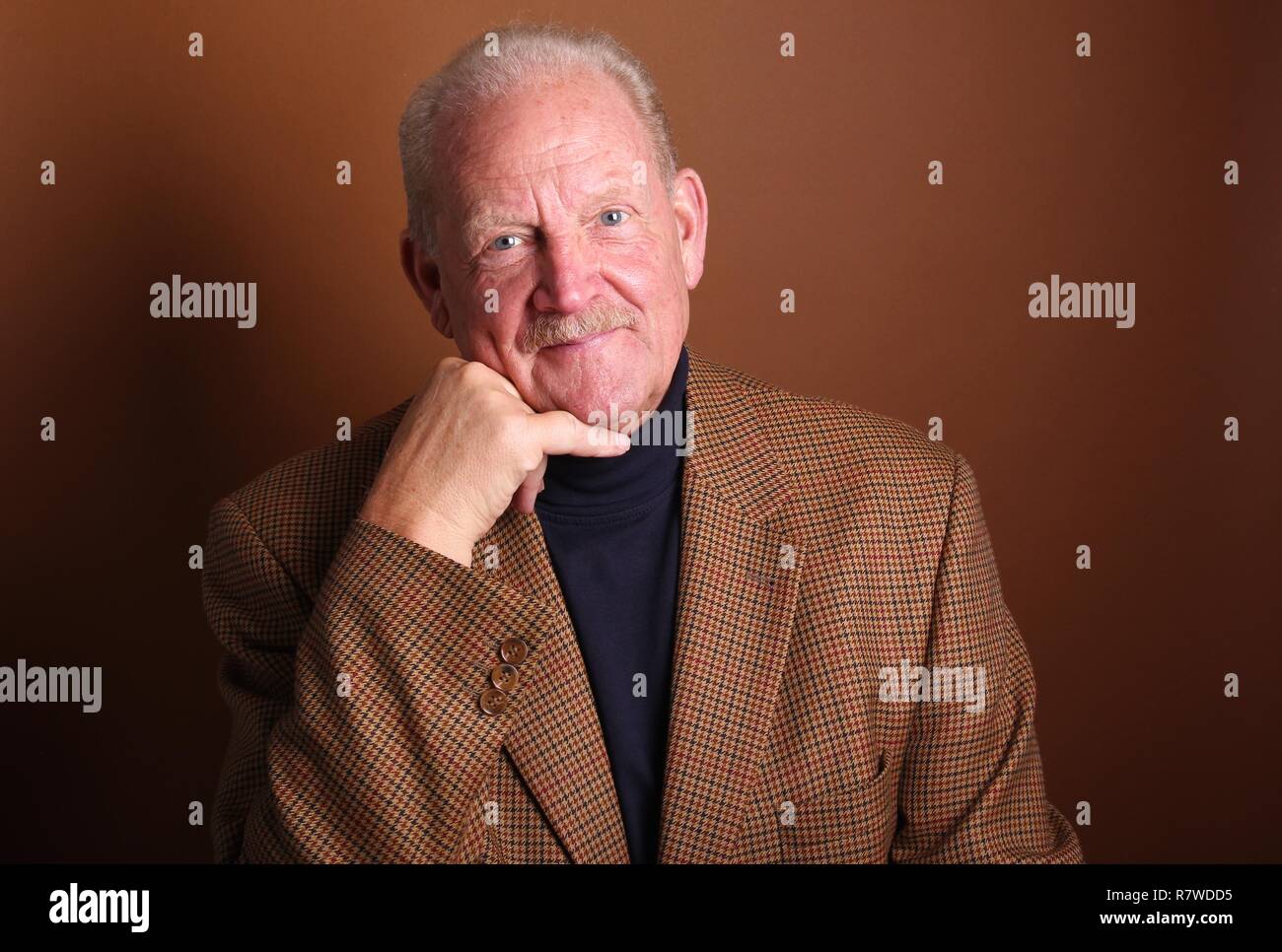 Portrait of a Beautiful old man Stock Photo - Alamy