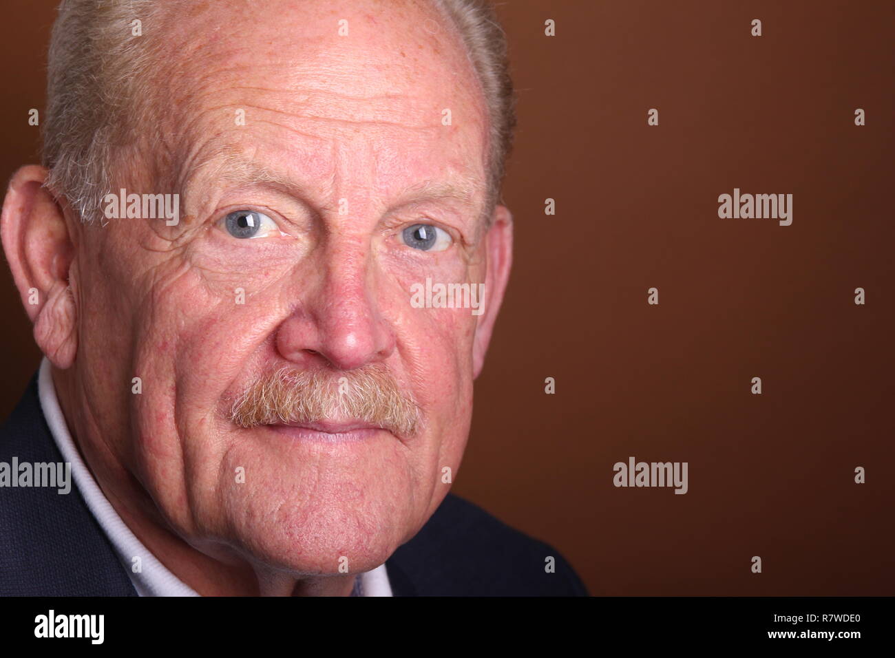 Portrait of a Beautiful old man Stock Photo - Alamy