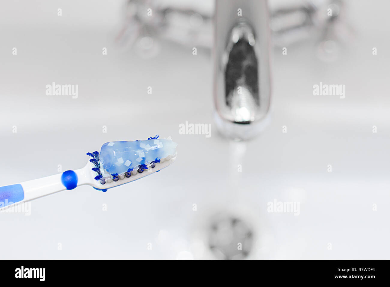 Red white blue toothpaste hi-res stock photography and images - Alamy