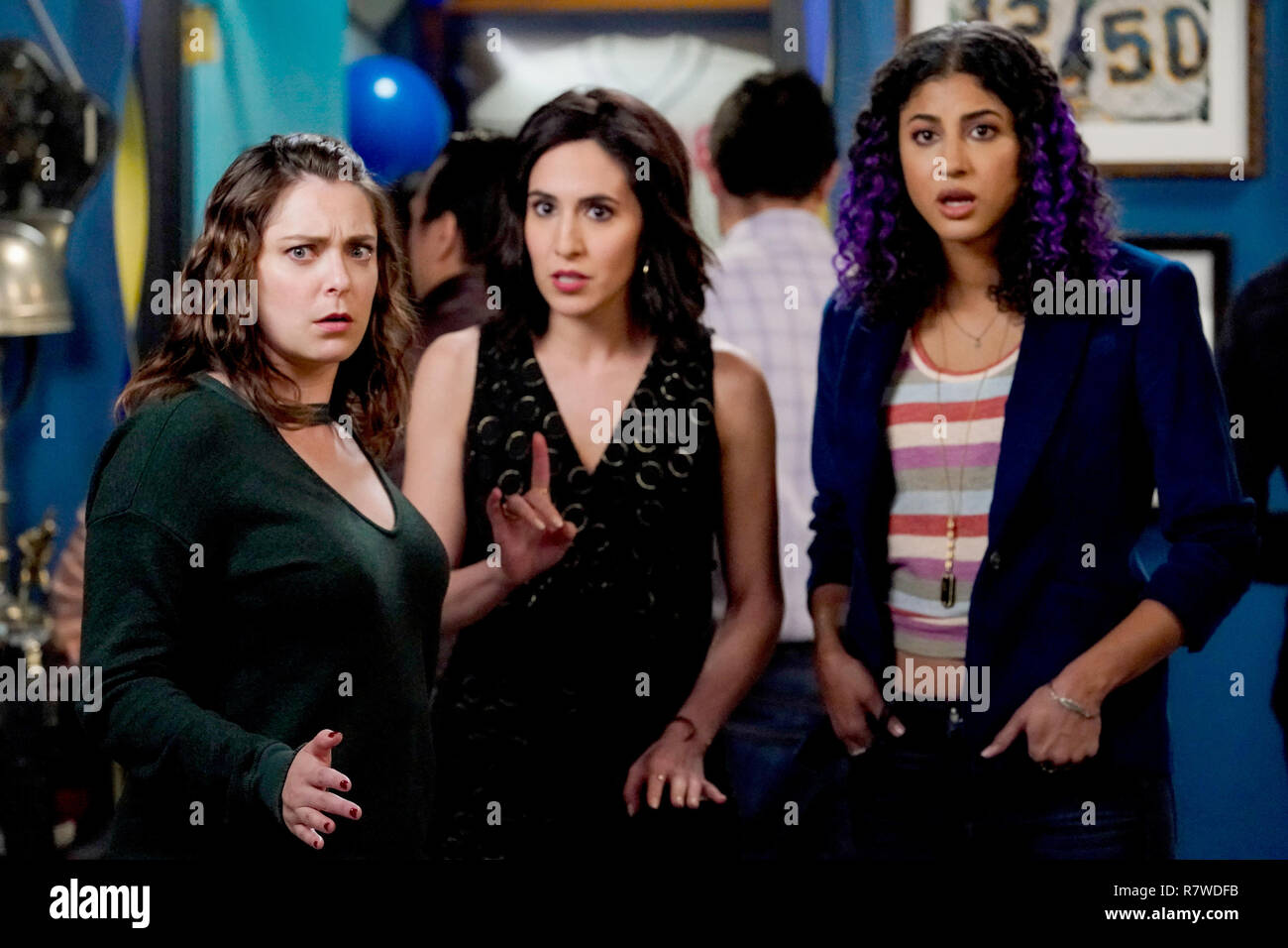 CRAZY EX-GIRLFRIEND, from left: Rachel Bloom, Gabrielle Ruiz, Vella ...