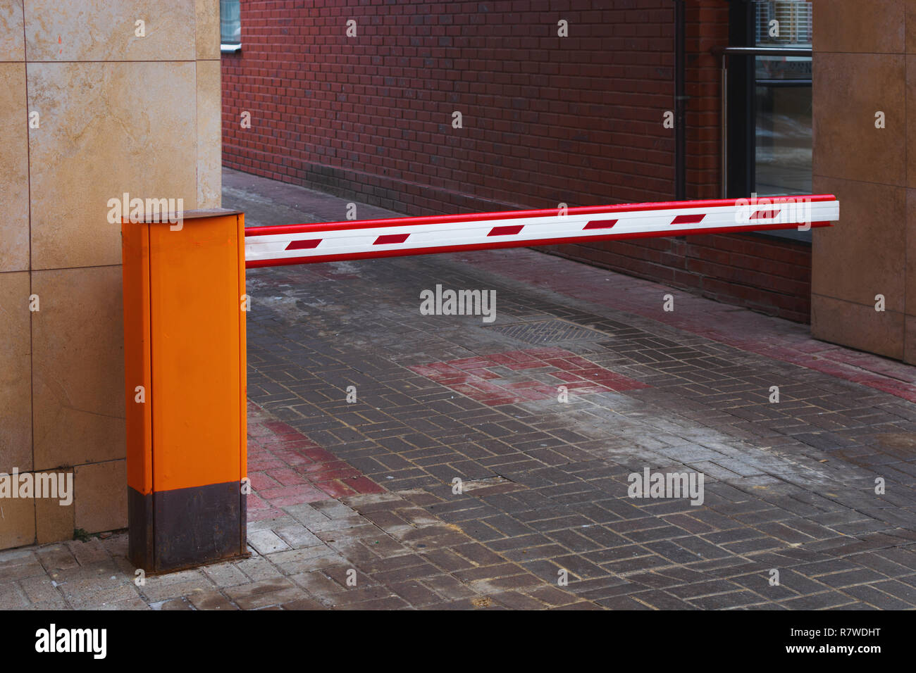 Car park barrier hi-res stock photography and images - Alamy