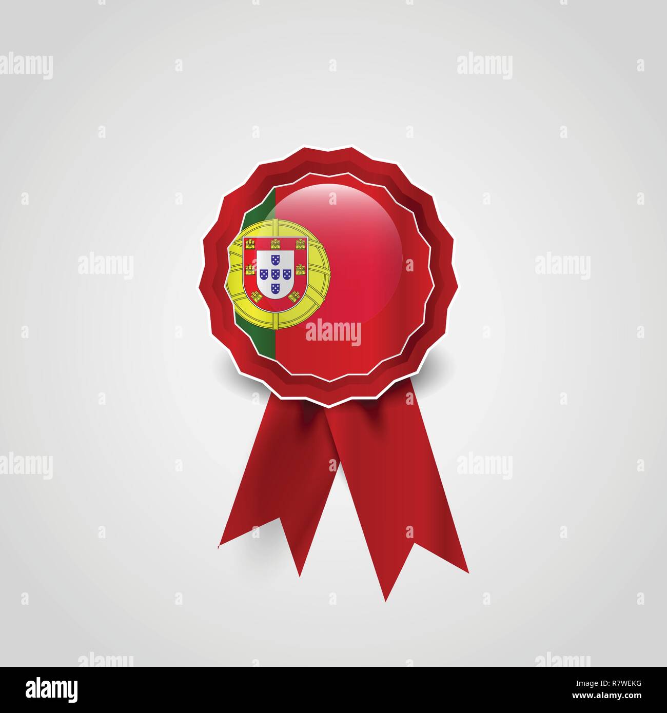 Portuguese Badge Stock Vector Images - Alamy