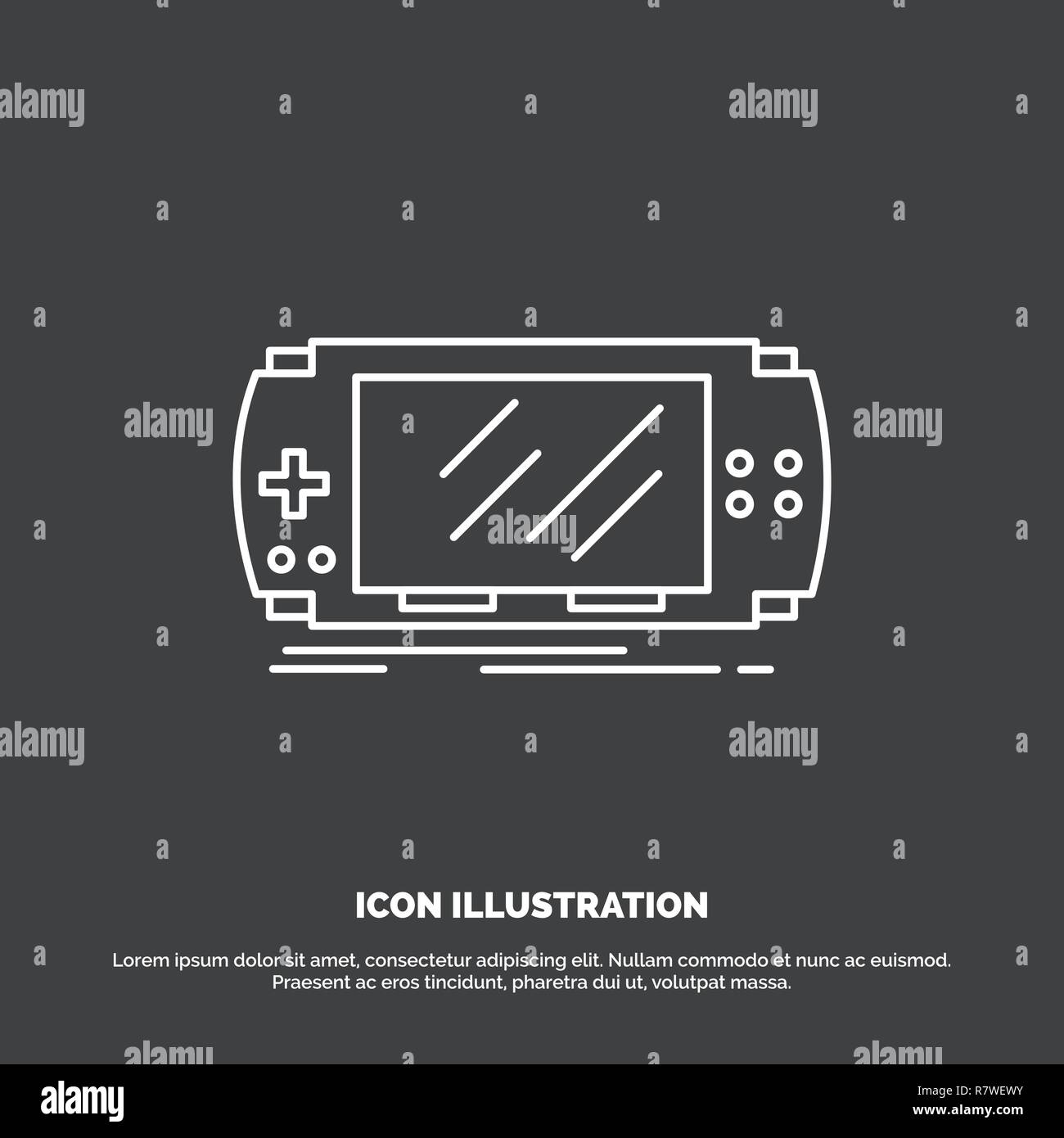 Psp symbol Stock Vector Images - Alamy