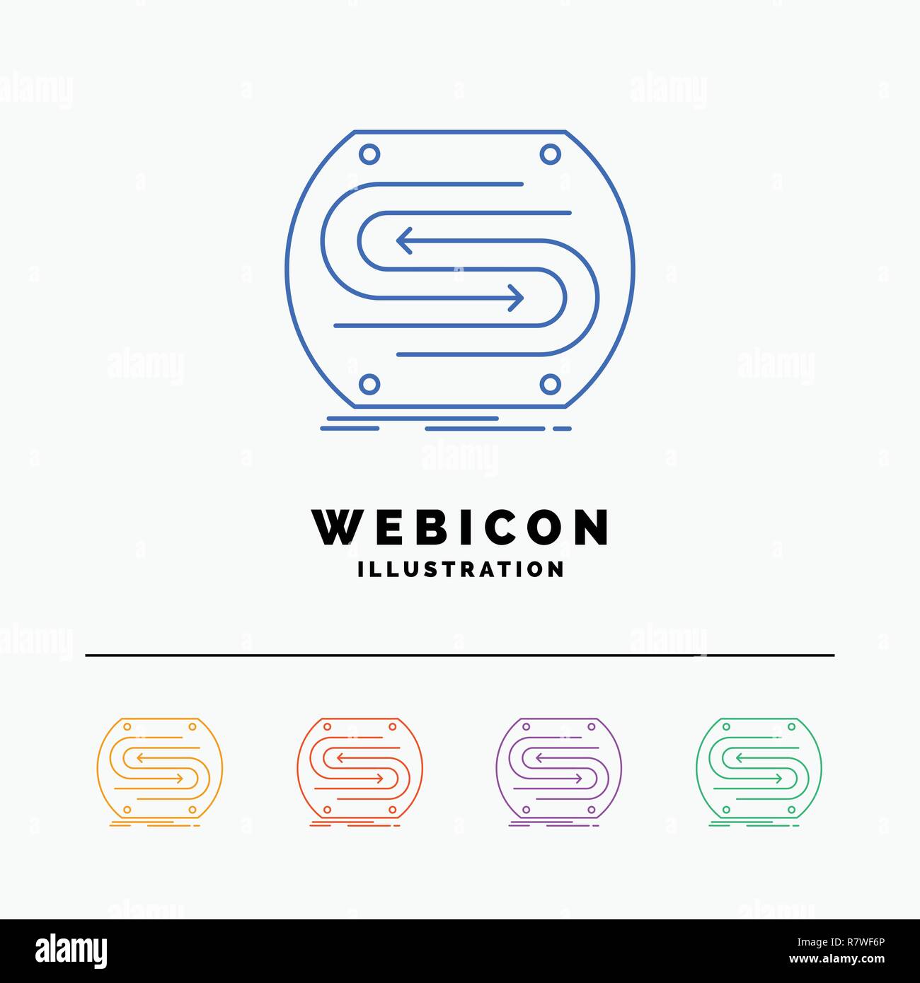 Convergence diagram Stock Vector Images - Alamy