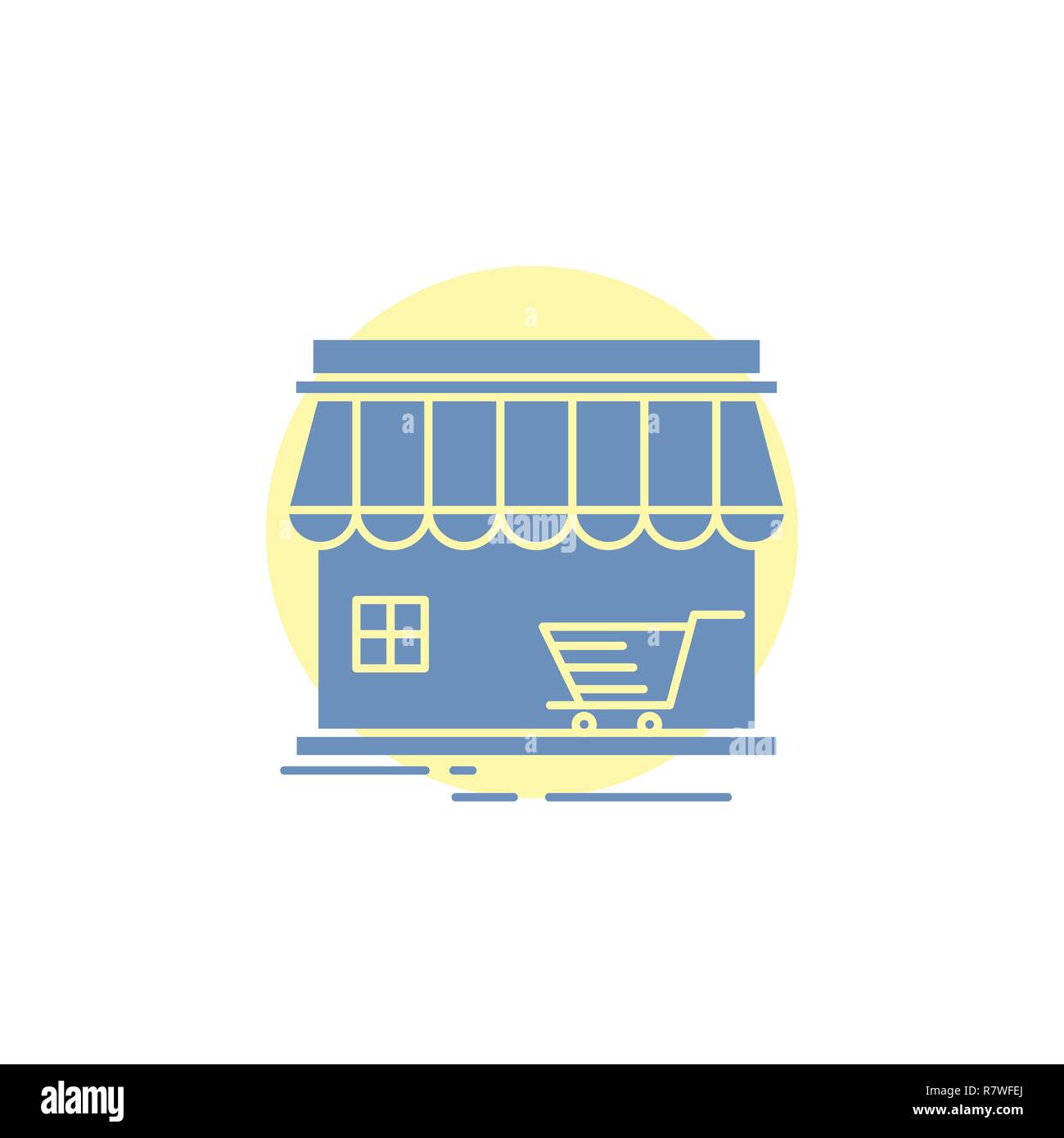 Shopping center interior vectors Stock Vector Images - Alamy