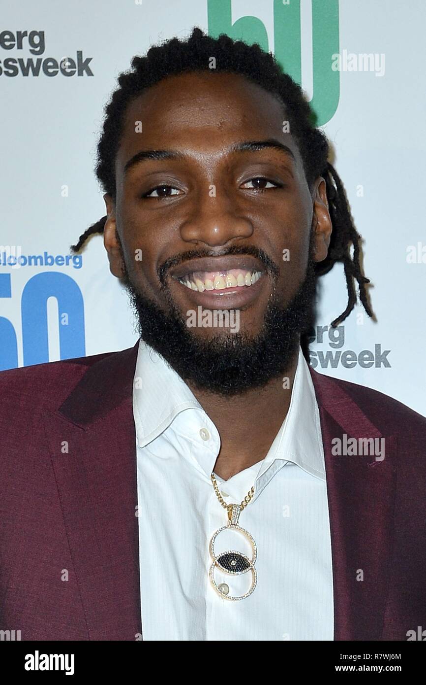 Kenneth Faried at arrivals for The Bloomberg 50 - Icons And Innovators Who Changed Global ...