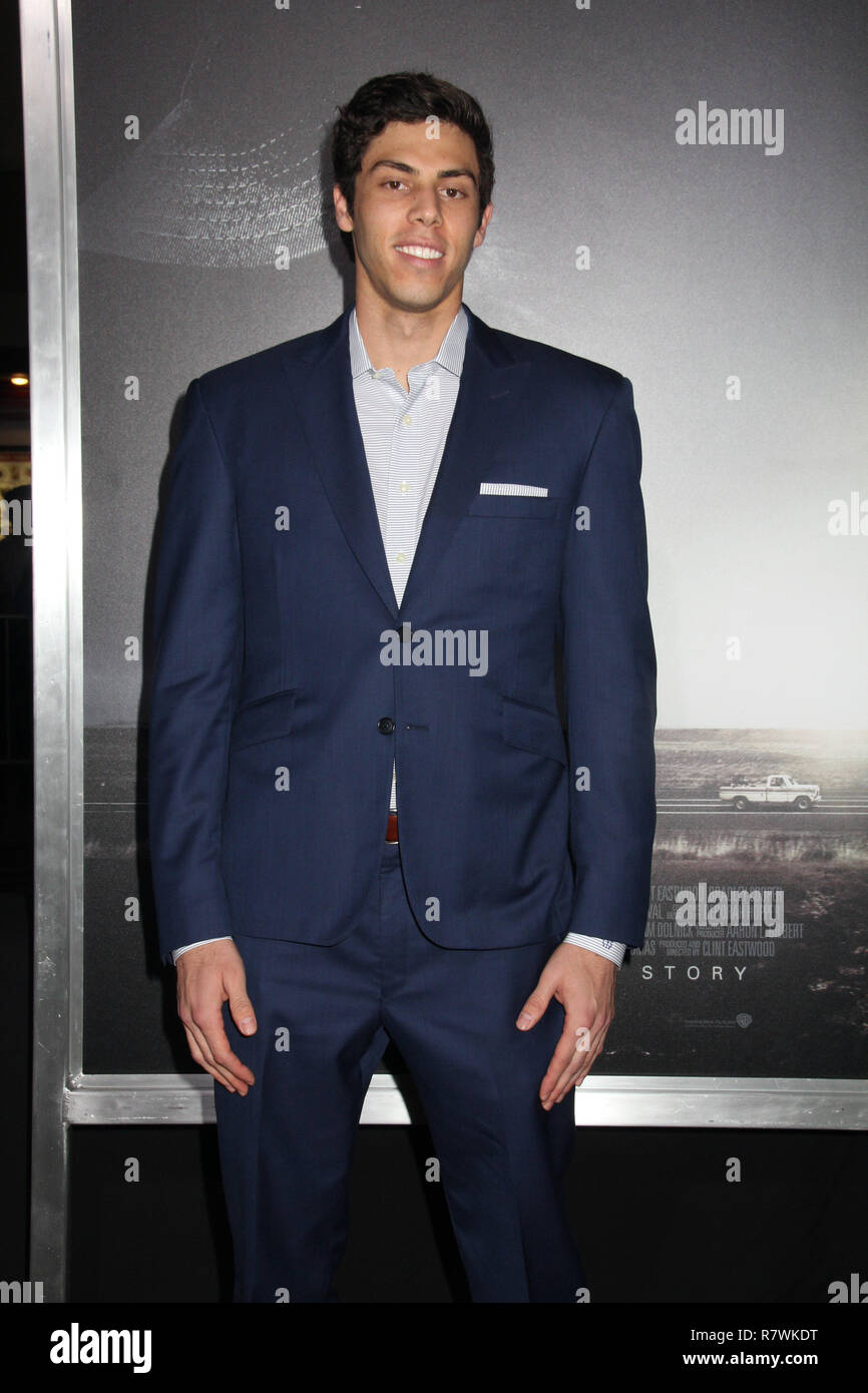 Christian Yelich 12/10/2018 The World Premiere of "The Mule" held at ...