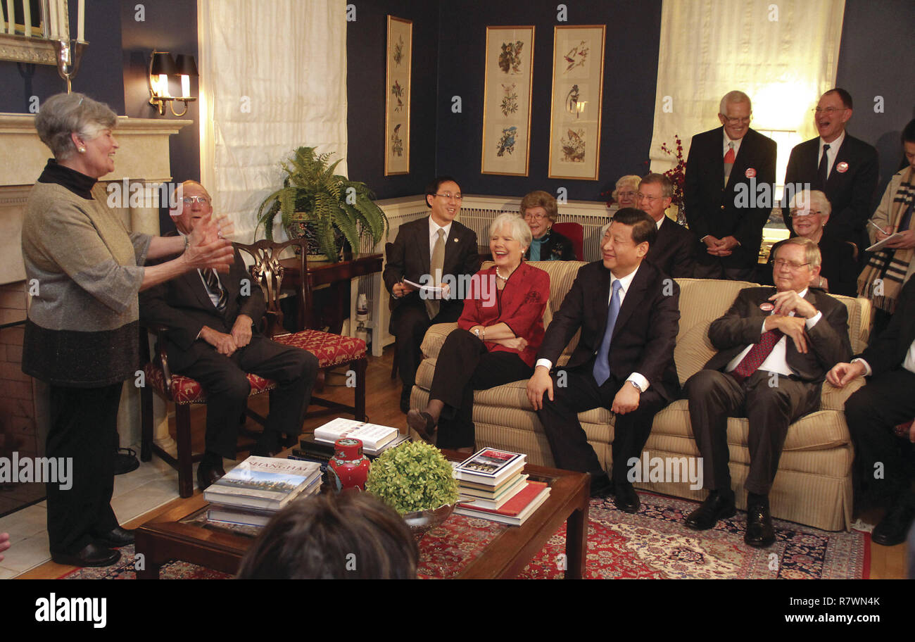Xi jinping in iowa in 1985 hi-res stock photography and images - Alamy