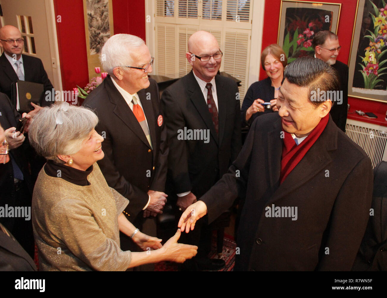 Xi jinping in iowa in 1985 hi-res stock photography and images - Alamy