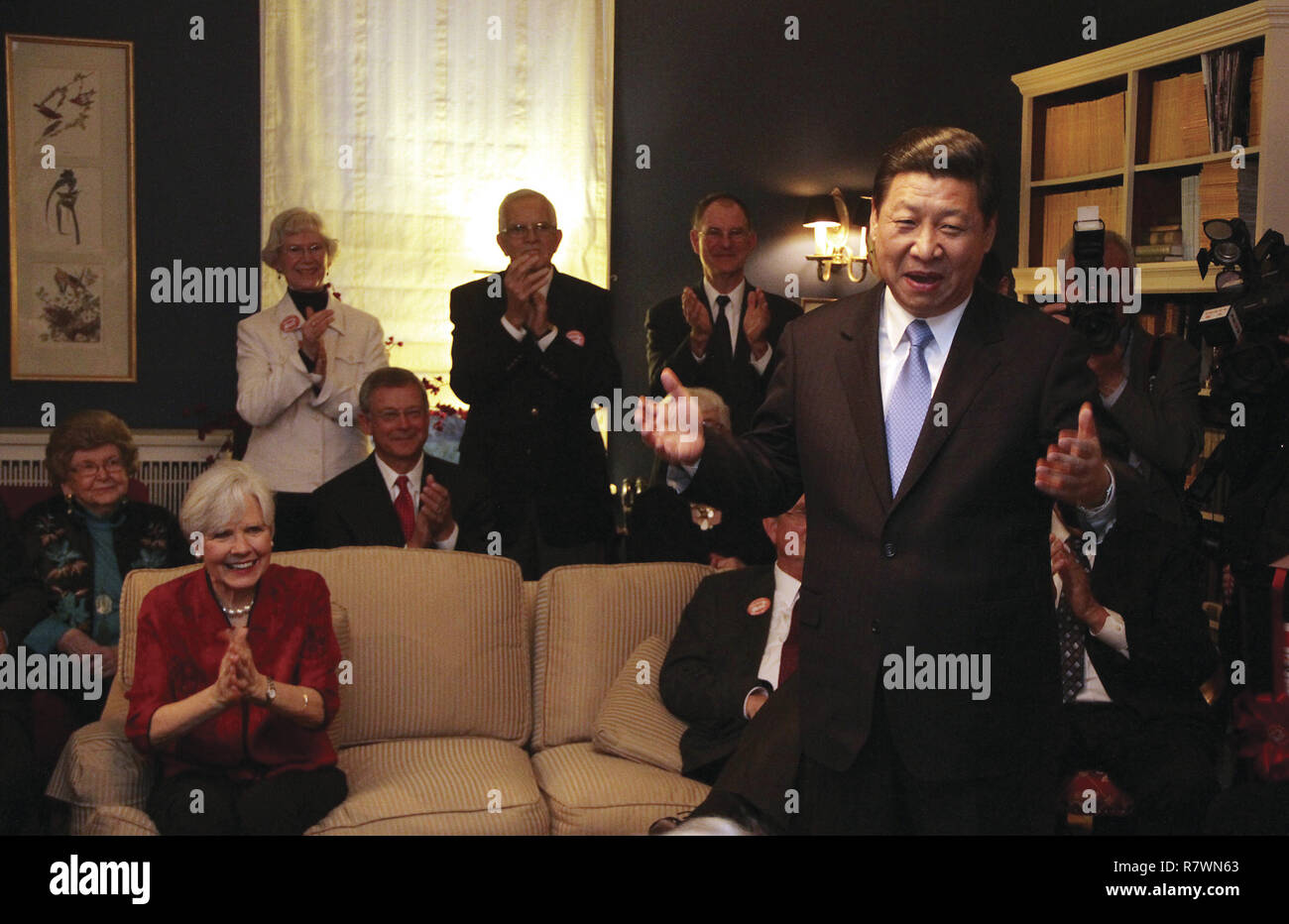 Xi jinping in iowa in 1985 hi-res stock photography and images - Alamy