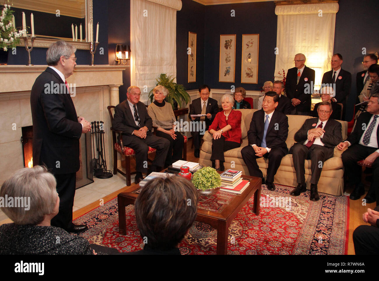 Xi jinping in iowa in 1985 hi-res stock photography and images - Alamy