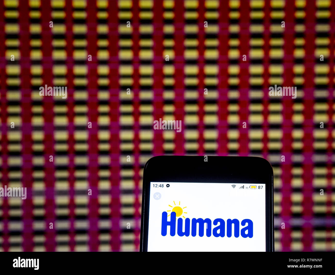 Humana logo hi-res stock photography and images - Alamy