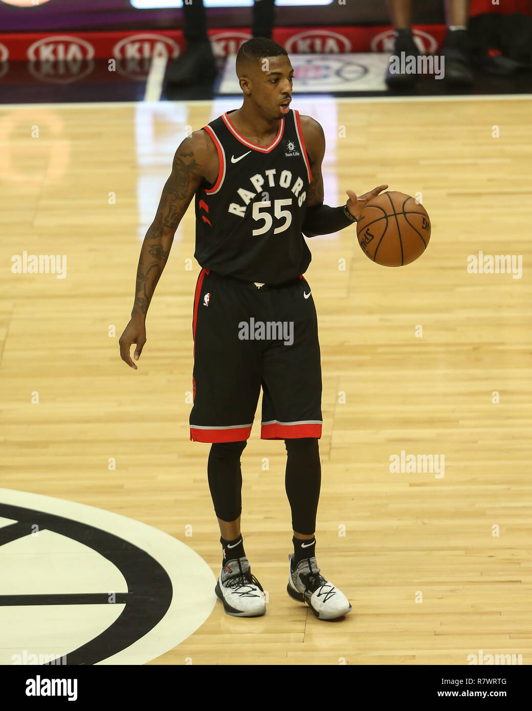 Los Angeles, CA, USA. 11th Dec, 2018. Toronto Raptors guard Delon ...