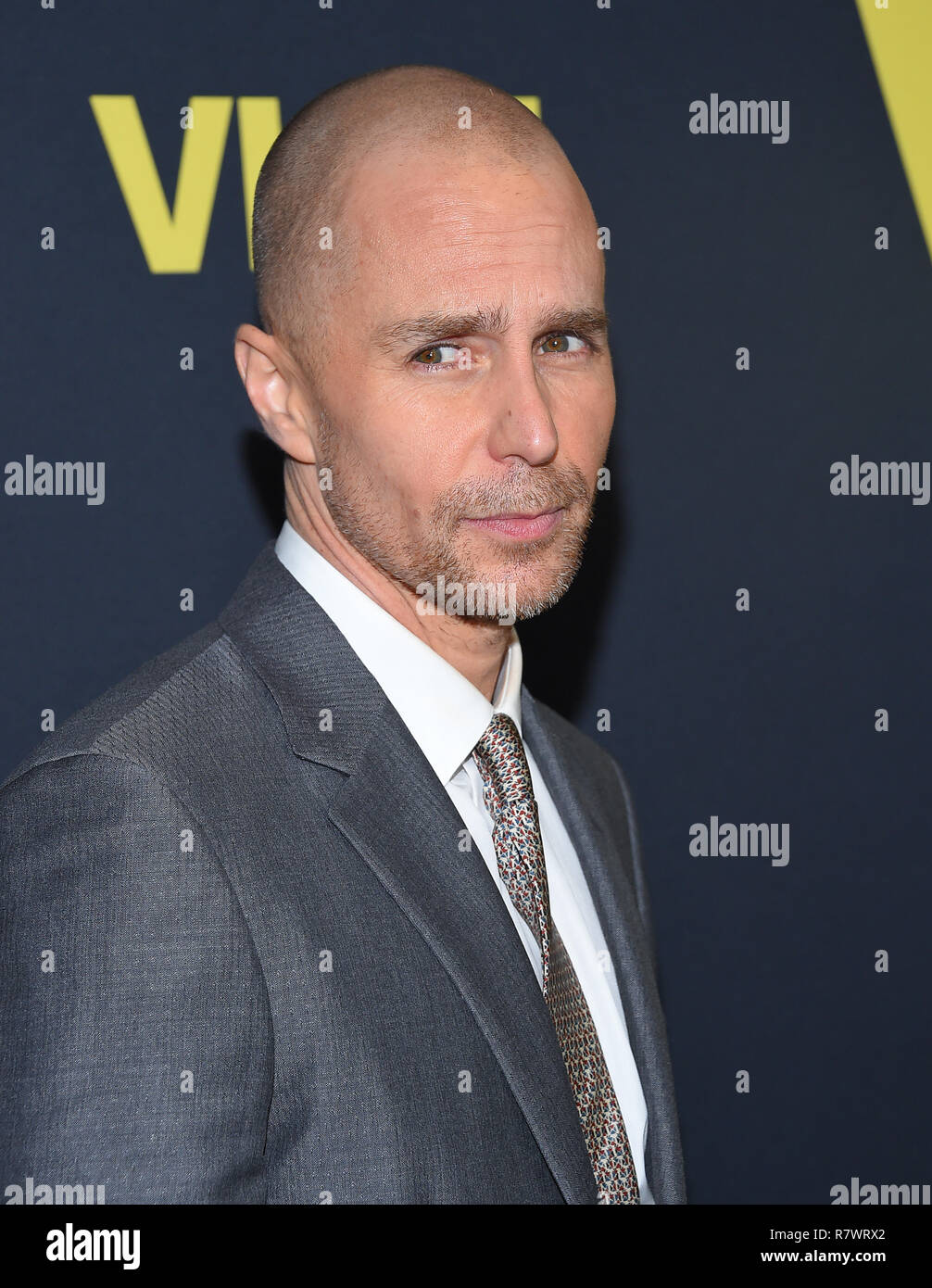 Beverly Hills, California, USA. 11th Dec, 2018. Sam Rockwell arrives ...