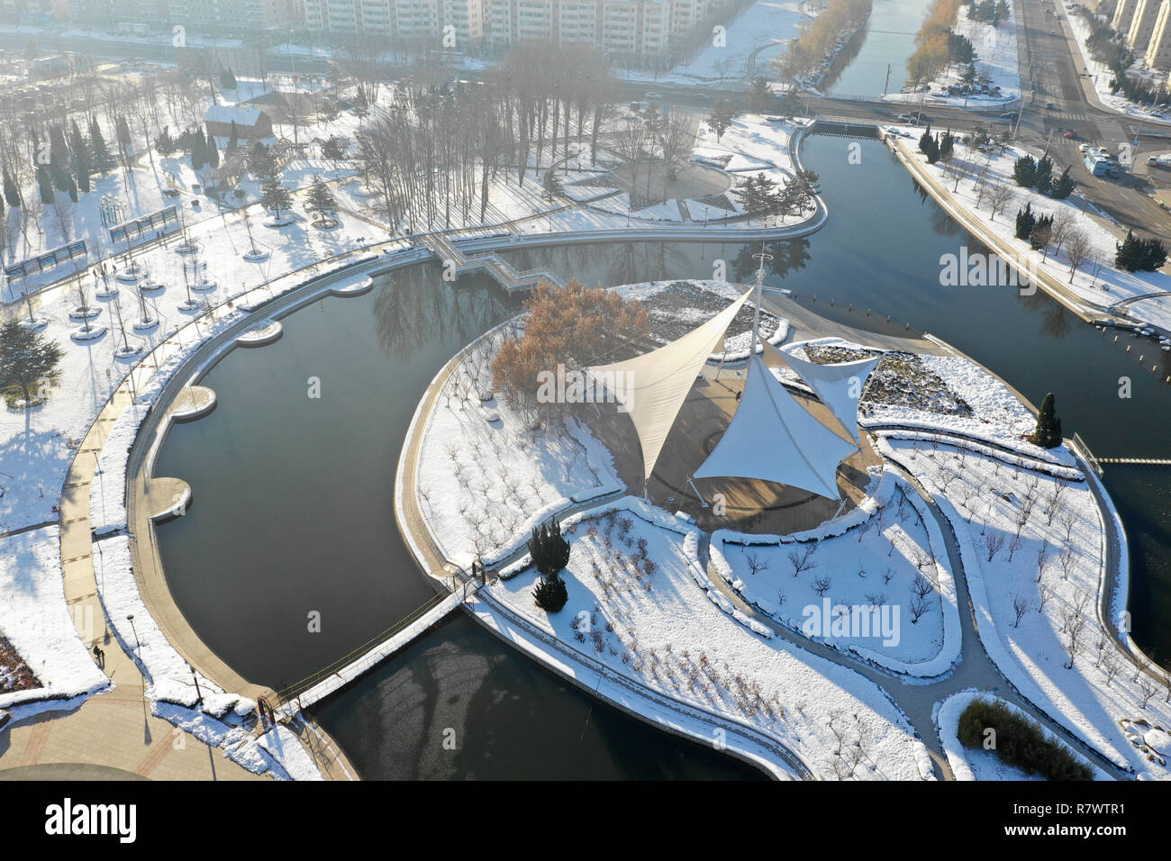 Rongcheng, Rongcheng, China. 12th Dec, 2018. Rongcheng, CHINA-Aerial ...