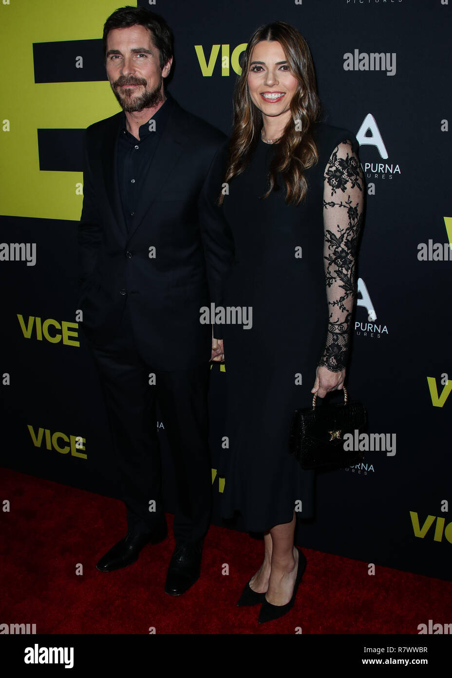 Beverly Hills, California, USA. 11th Dec 2018. Christian Bale, Sibi ...