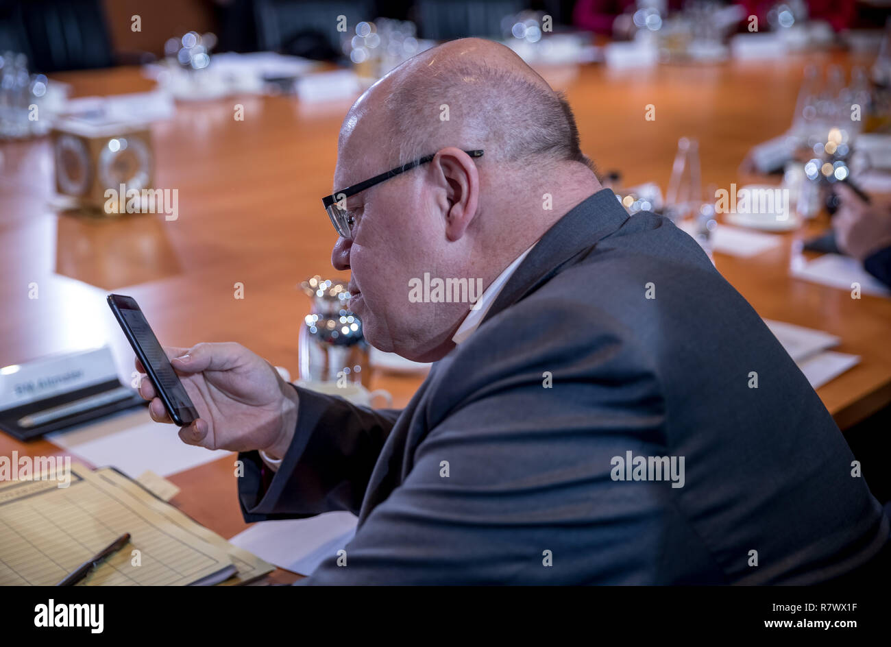 Berlin, Germany. 12th Dec, 2018. Peter Altmaier (CDU), Federal Minister ...