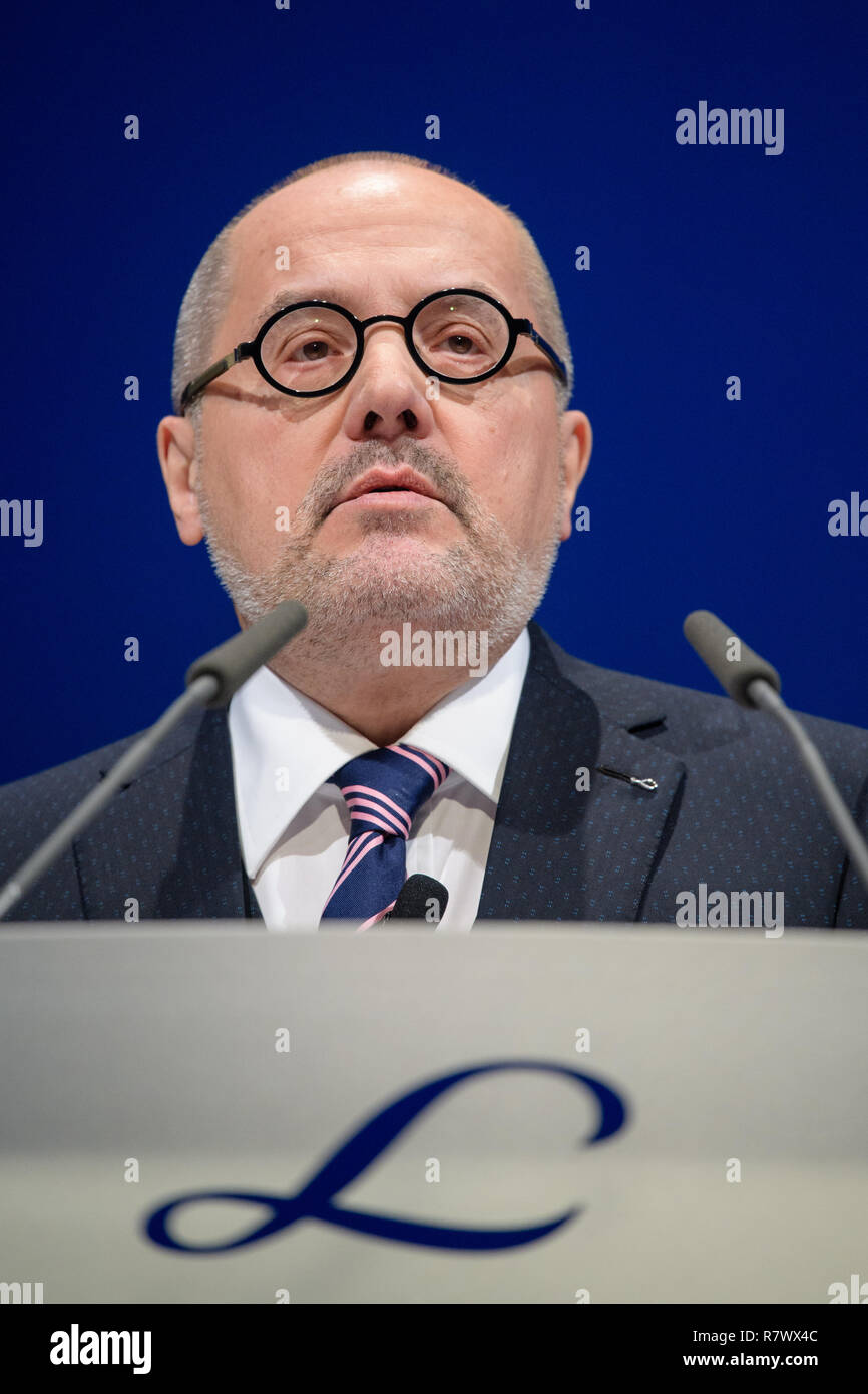 12 December 2018, Bavaria, München: Aldo Belloni, Chief Executive ...