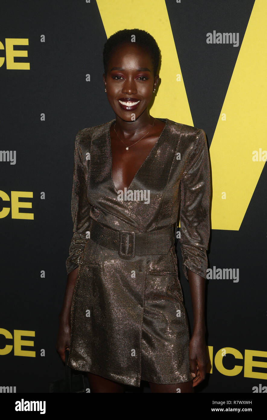 BEVERLY HILLS, CA - December 11: Kuoth Wiel, at the Vice World Premiere ...
