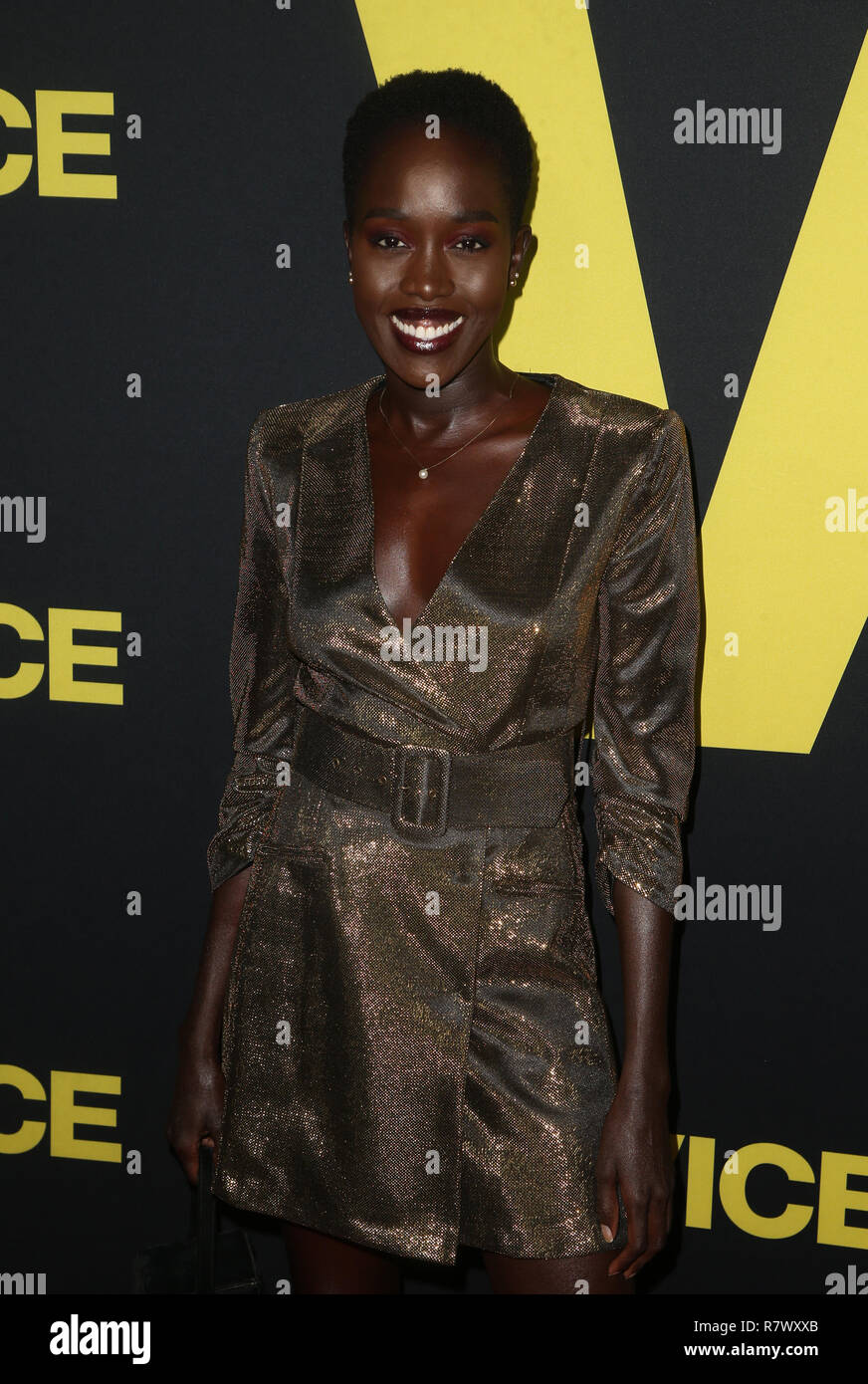 BEVERLY HILLS, CA - December 11: Kuoth Wiel, at the Vice World Premiere ...