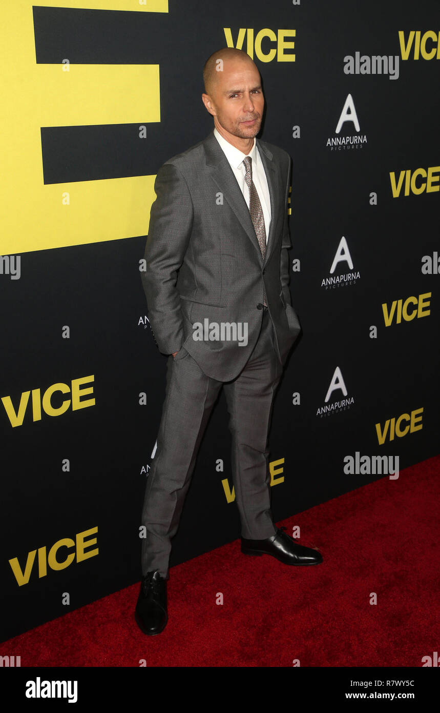 11 December 2018 - Beverly Hills, California - Sam Rockwell. the Vice ...