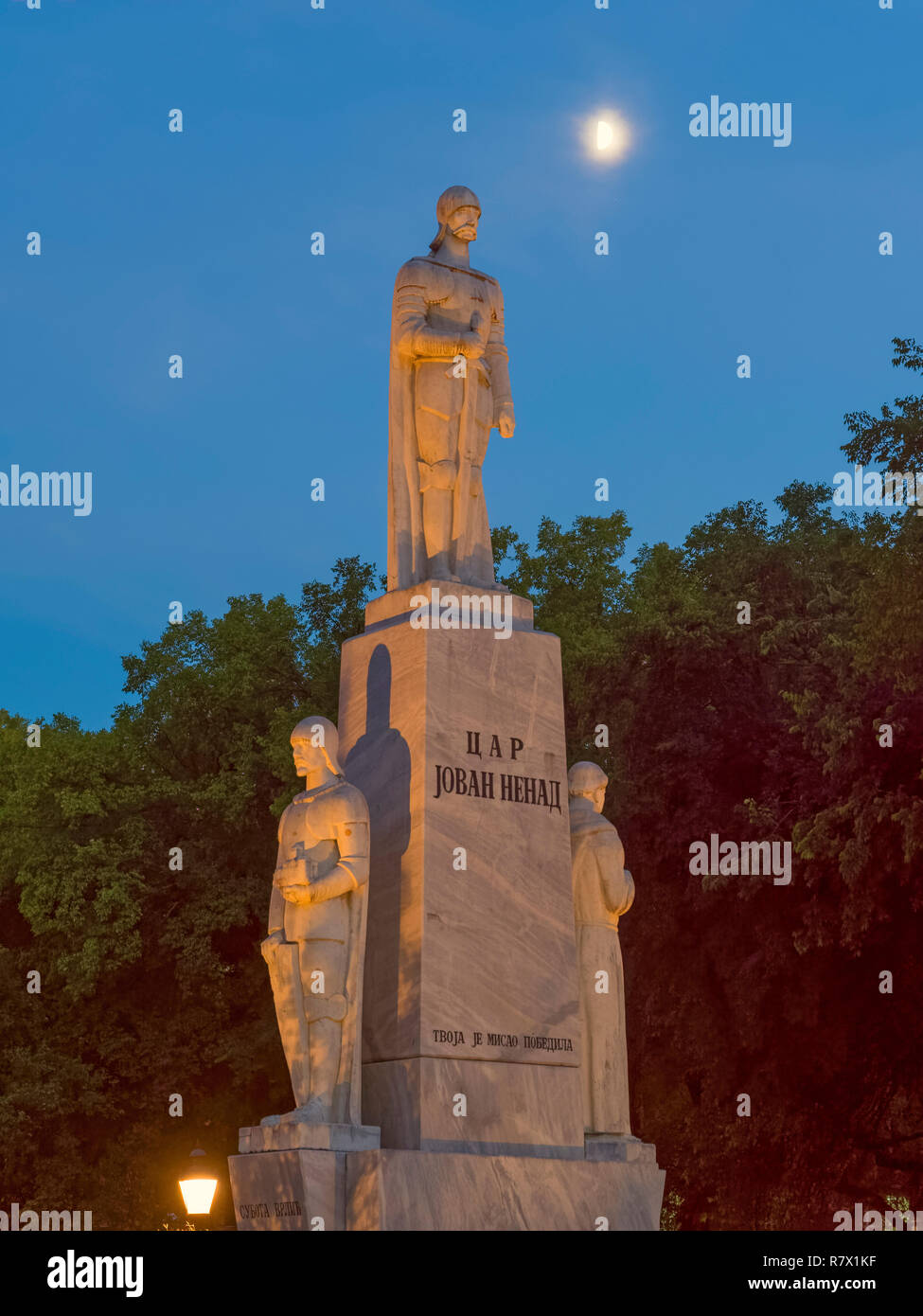 Monument at Trg Slobode, Subotica, Vojvodina, Serbia, Europe Stock ...