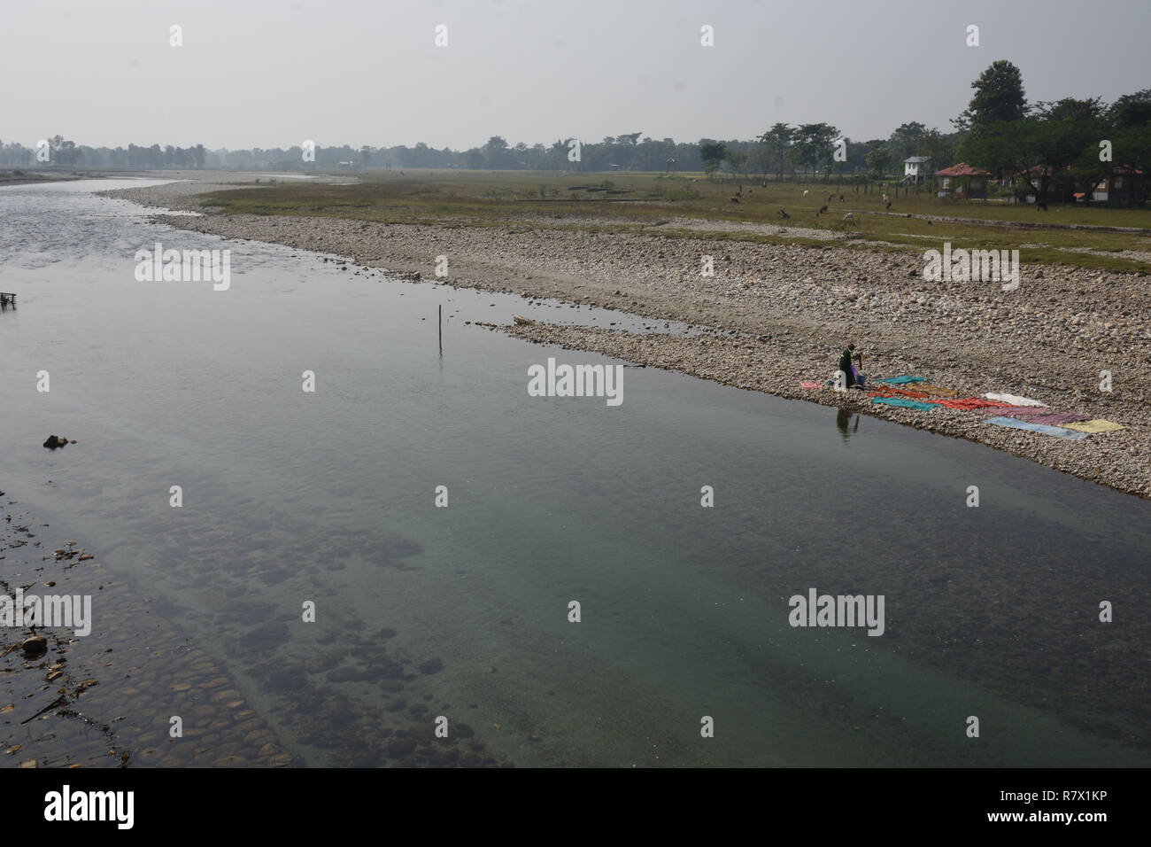 Murti river bed hi-res stock photography and images - Alamy