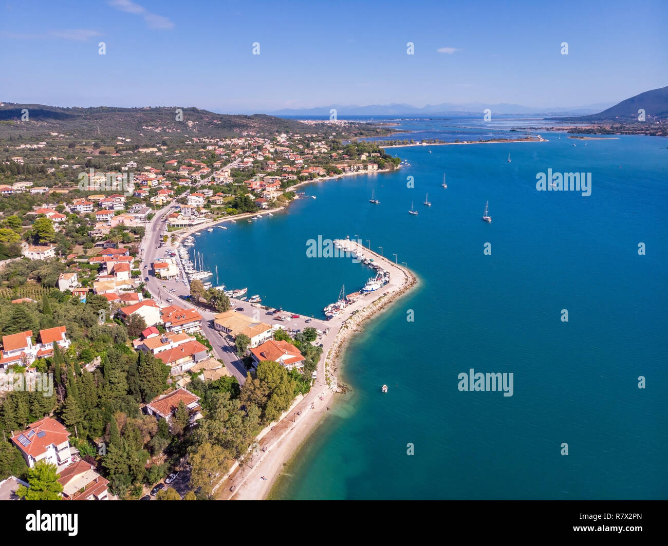Lefkada nidri restaurant hi-res stock photography and images - Alamy